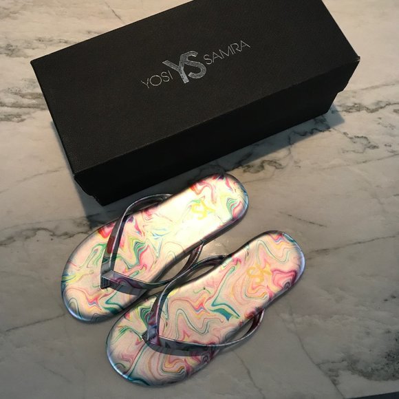 Yosi Samra | Shoes | New Yosi Samra Miss Rivington Flip Flops Kids ...